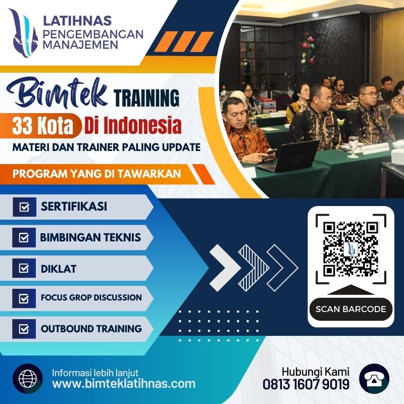 Jadwal Bimtek 2025 - Materi & Trainer Paling Update
