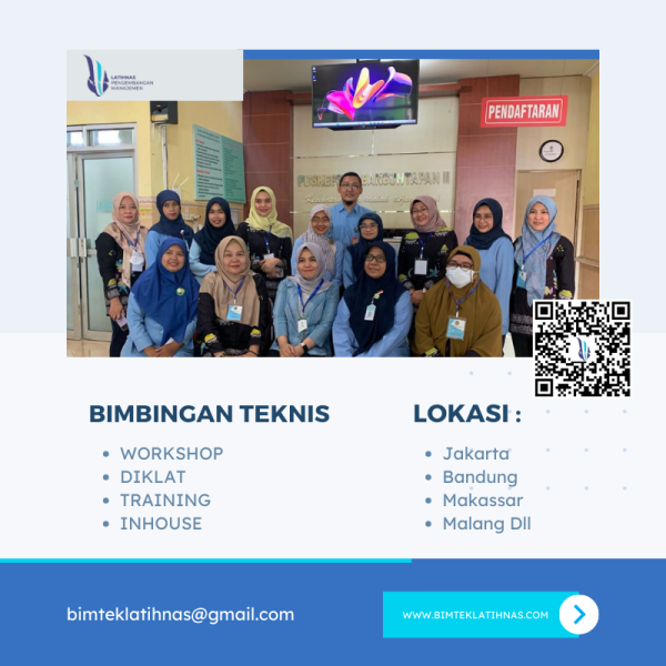 Bimbingan Teknis Manajemen Puskesmas Dan Manajemen BLUD 2023/2024 - BIMTEK LATIHNAS 2025