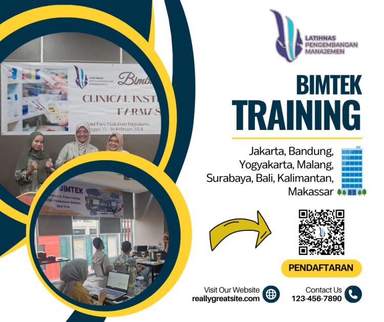 BIMTEK MANAJEMEN PELAYANAN DAN OBAT INSTALASI FARMASI RUMAH SAKIT 2024-2025 - BIMTEK LATIHNAS 2025