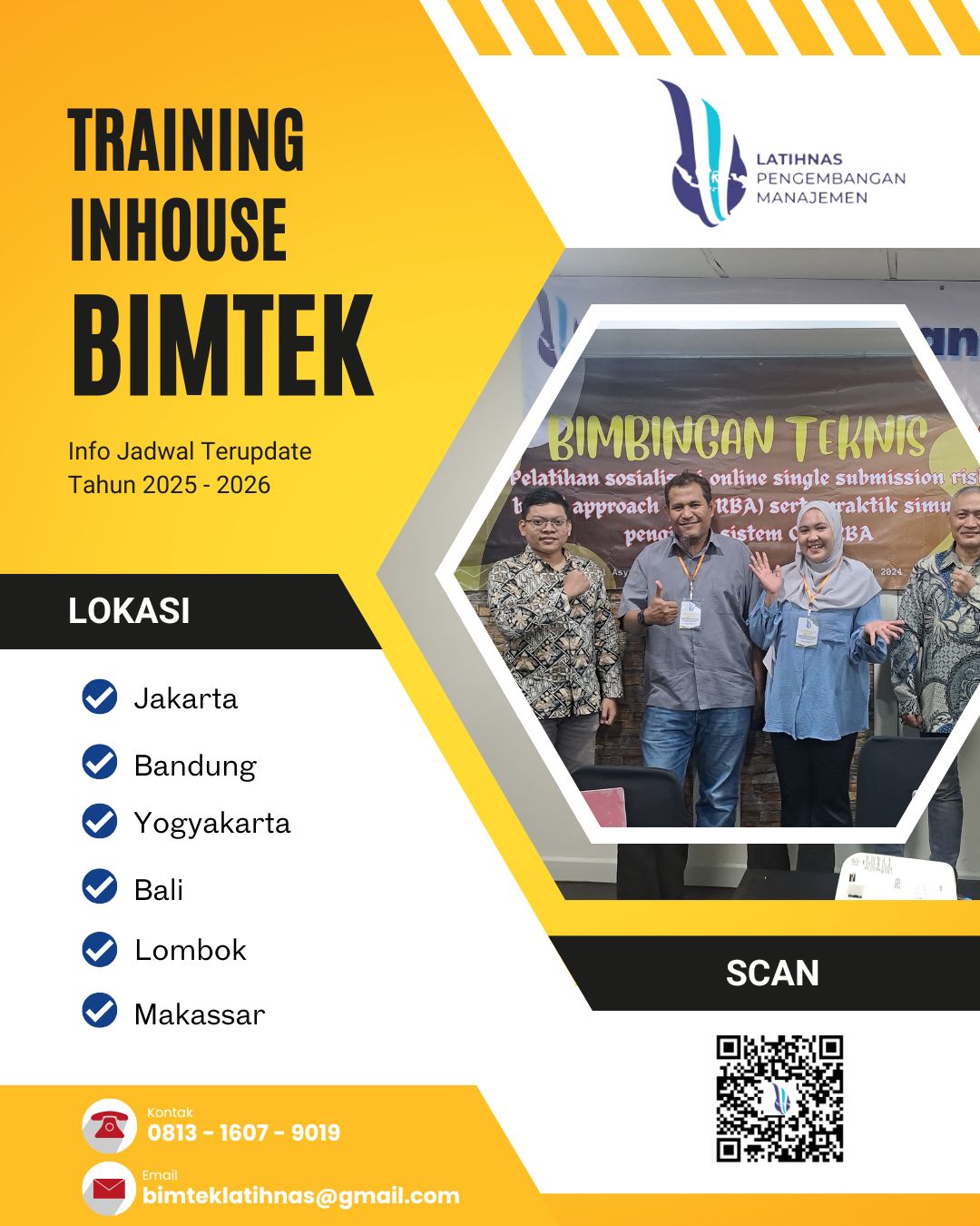 Bimtek Penyusunan Laporan Konsolidasi Keuangan Pemerintah Daerah 2025-2026 - BIMTEK LATIHNAS 2025